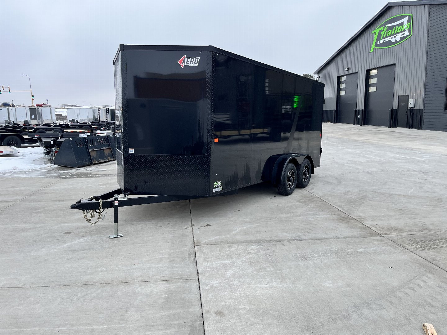 New NEW 2025 AERO 7x16 +2 V BLACKOUT Edition, WHITE Interior, QUALITY ...