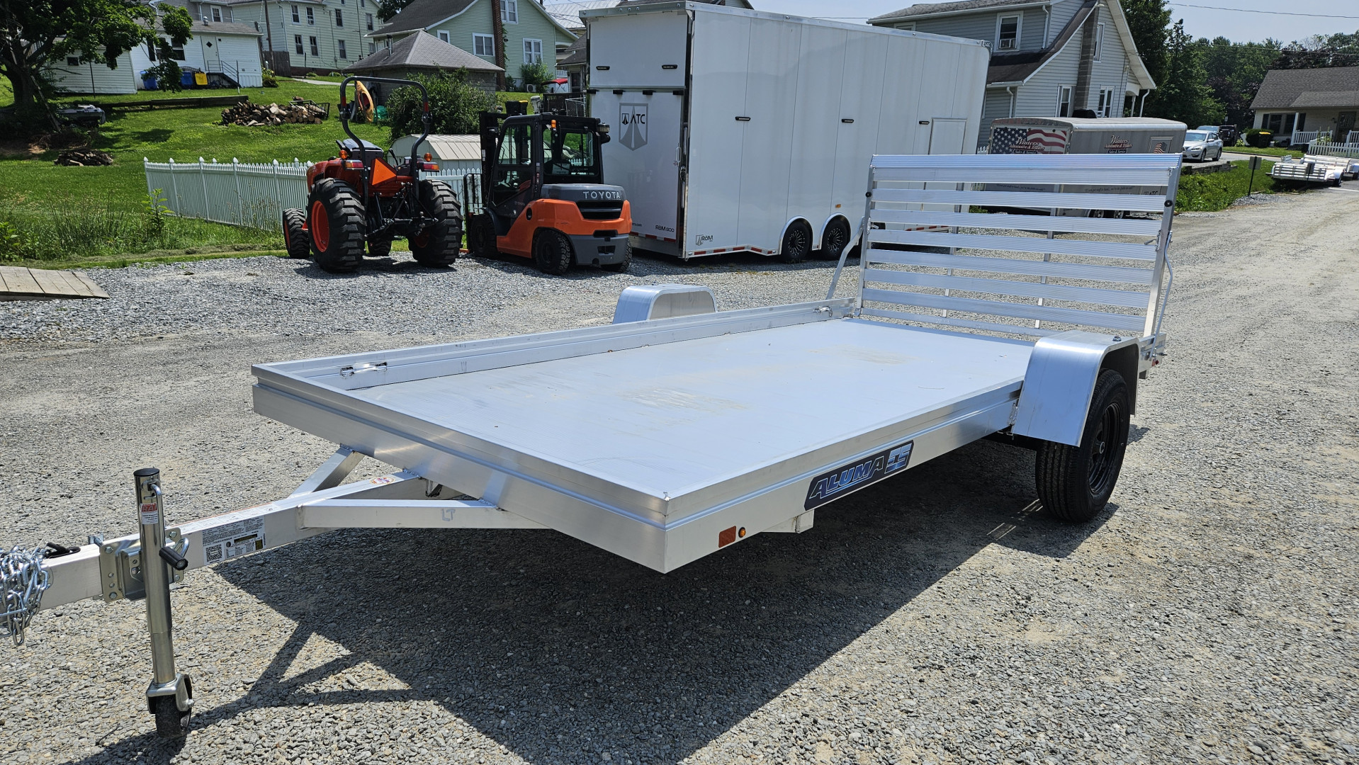 New 2026 Aluma 78X14ESA-S-TG Utility Trailer for sale in East Prospect, PA