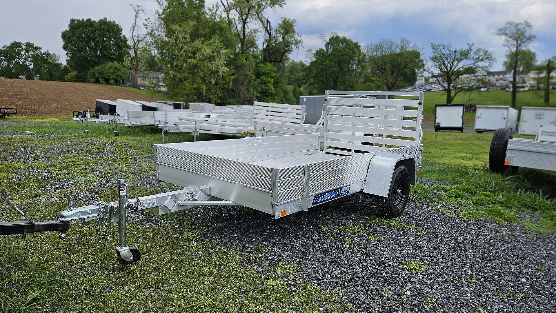 New 2026 Aluma 63X10ESA-S Utility Trailer for sale in East Prospect, PA