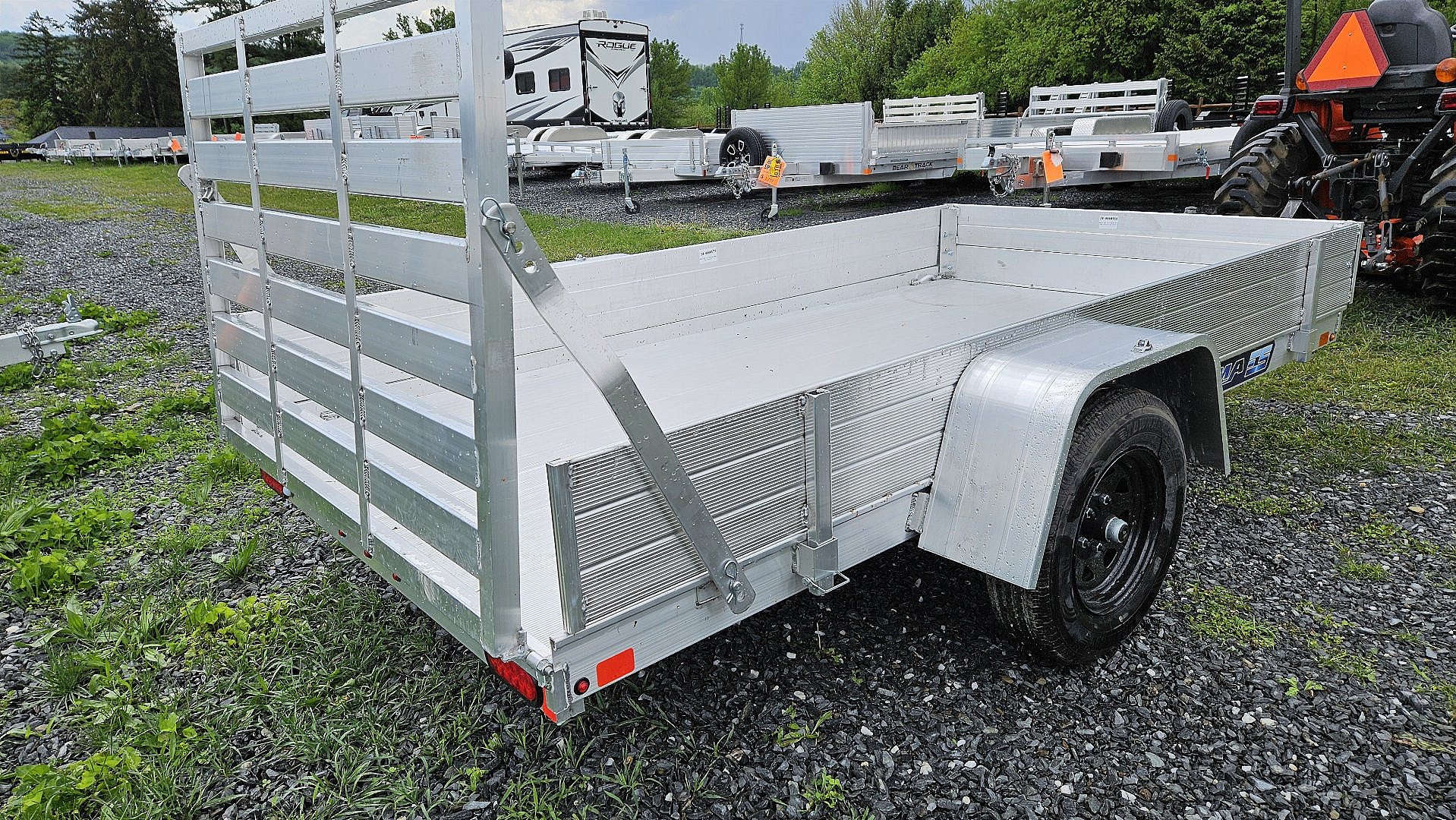 New 2026 Aluma 63X10ESA-S Utility Trailer for sale in East Prospect, PA