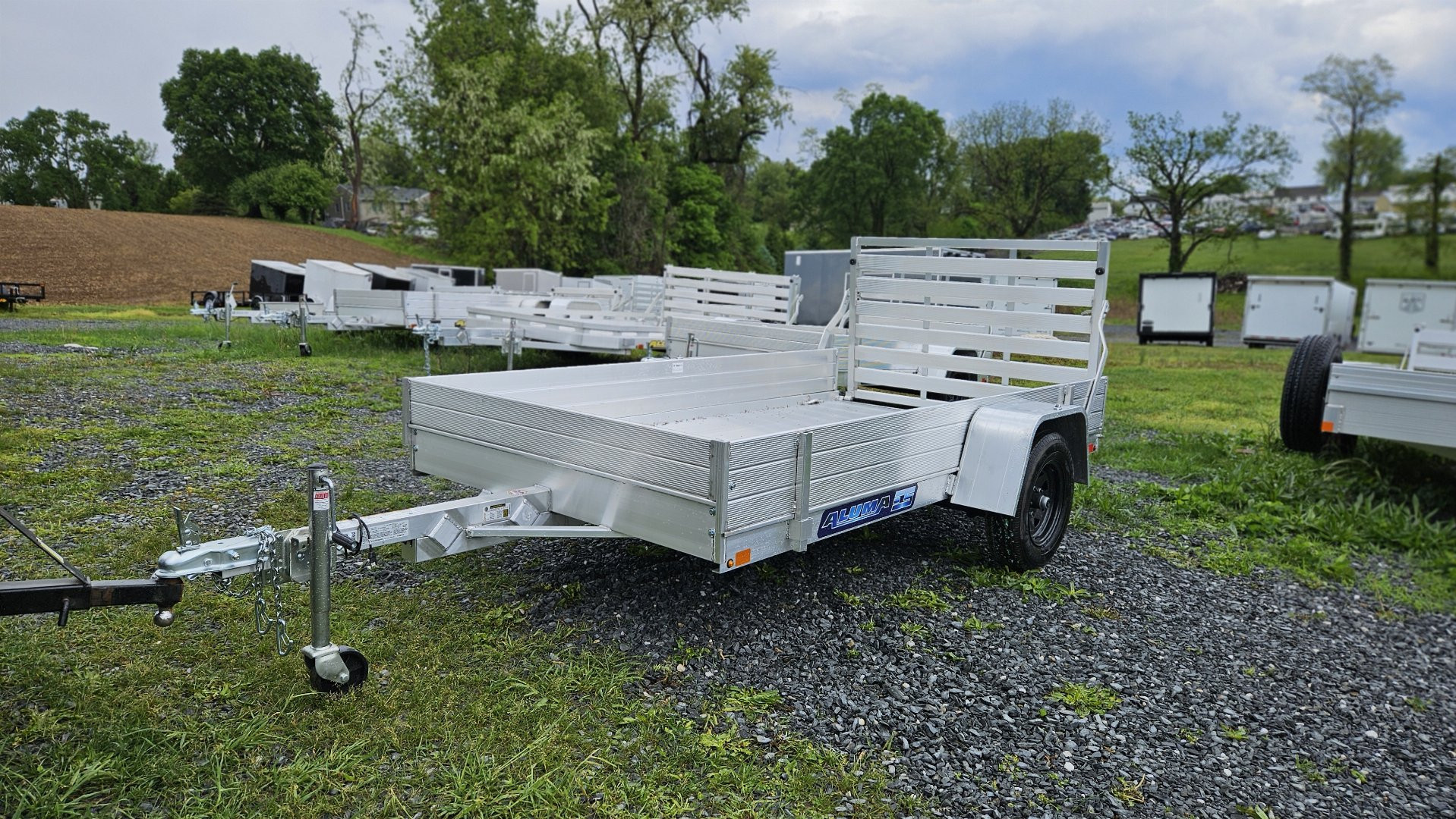 New 2026 Aluma 63X10ESA-S Utility Trailer for sale in East Prospect, PA
