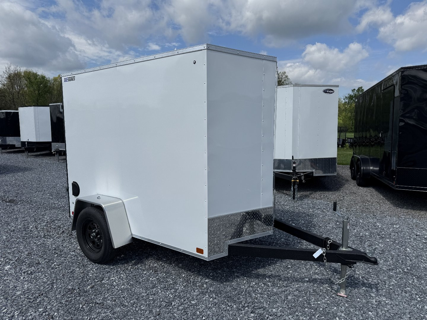 New 2025 ITI Cargo 5x8 Single Axle Rear Swing Door Cargo / Enclosed ...