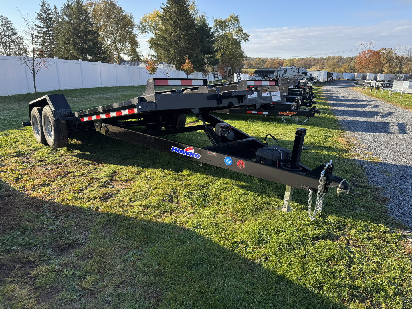 New 2026 Hawke Trailers EQ20-10K Tilt Steel Deck Equipment Trailer ...
