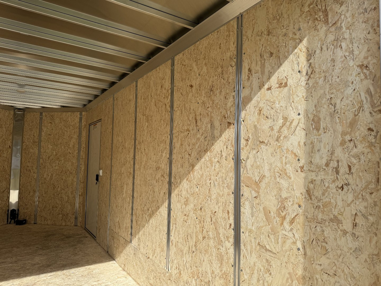 New 2025 E-Z HAULER 7X16 Aluminum Construction Trailer Cargo / Enclosed ...