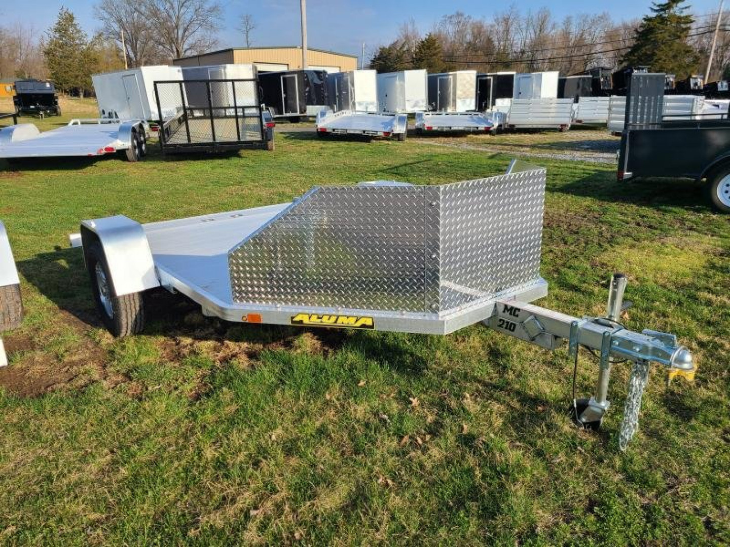 New 2027 Aluma MC210 Motorcycle Hauler Motorcycle Trailer for sale in ...