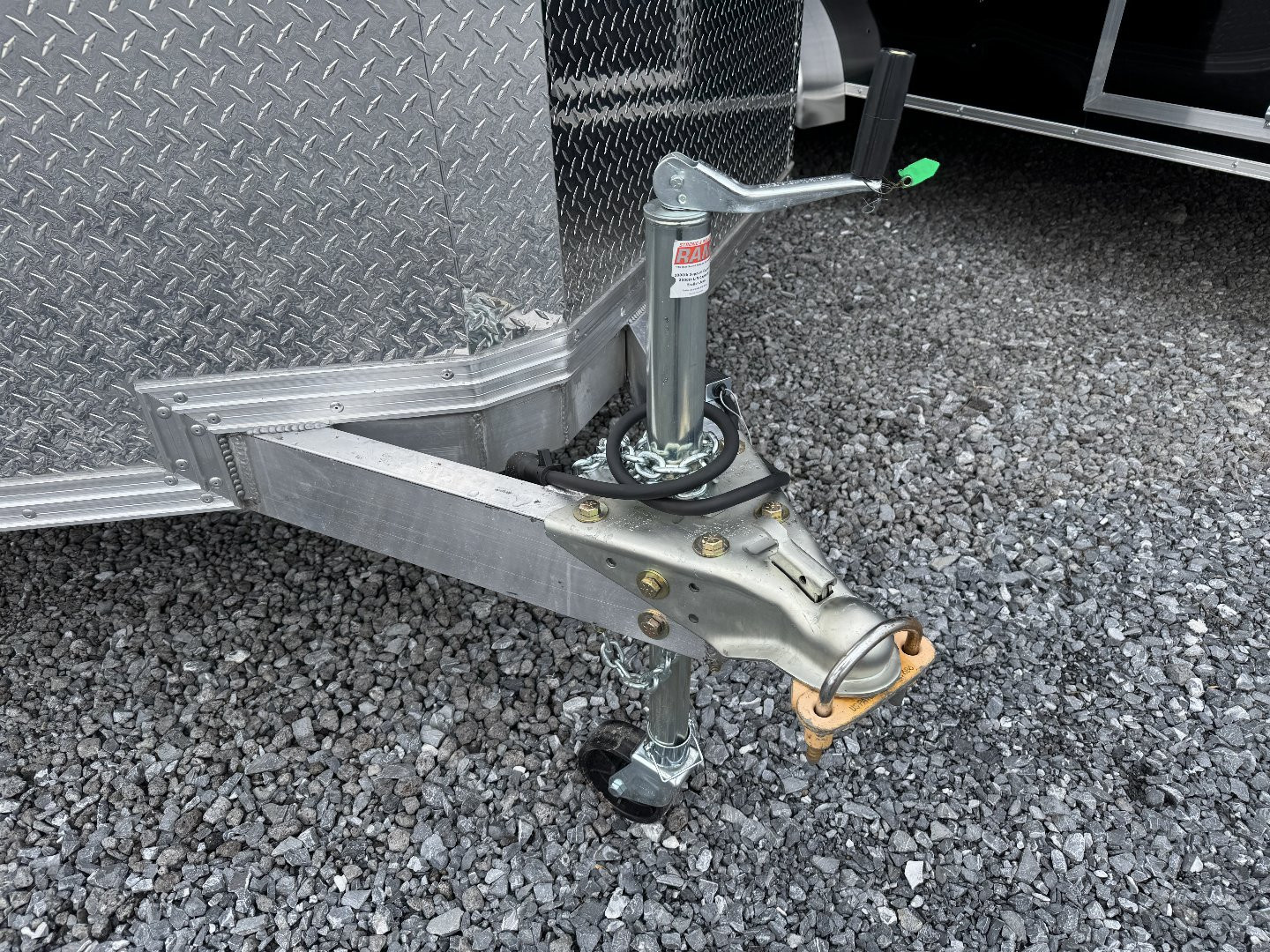 New 2025 E-Z HAULER 7.4x16 Aluminum Tandem Axle Enclosed 7'1" Interior ...