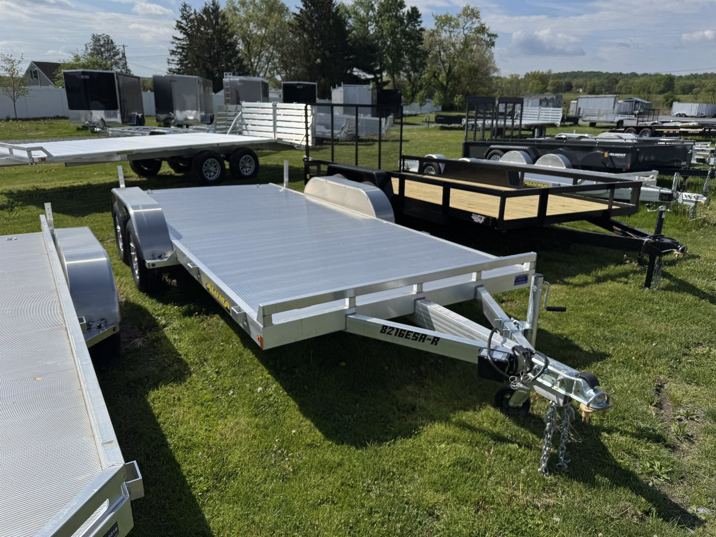 New 2026 Aluma 2026 8216TAESA Hauler Car / Racing Trailer Car / Racing ...
