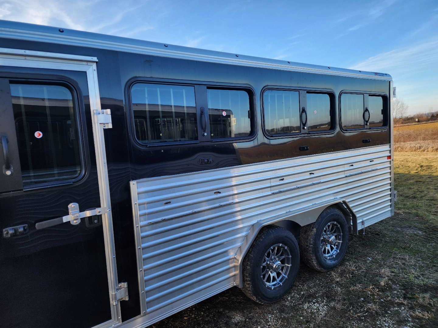 New 2025 Frontier 8 x 20 8 Pen / Stock Combo Trailer for sale in Warren, IN