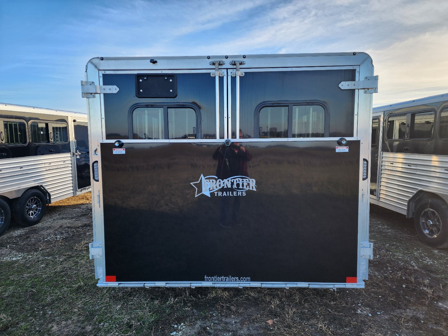 New 2025 Frontier 8 x 20 8 Pen / Stock Combo Trailer for sale in Warren, IN
