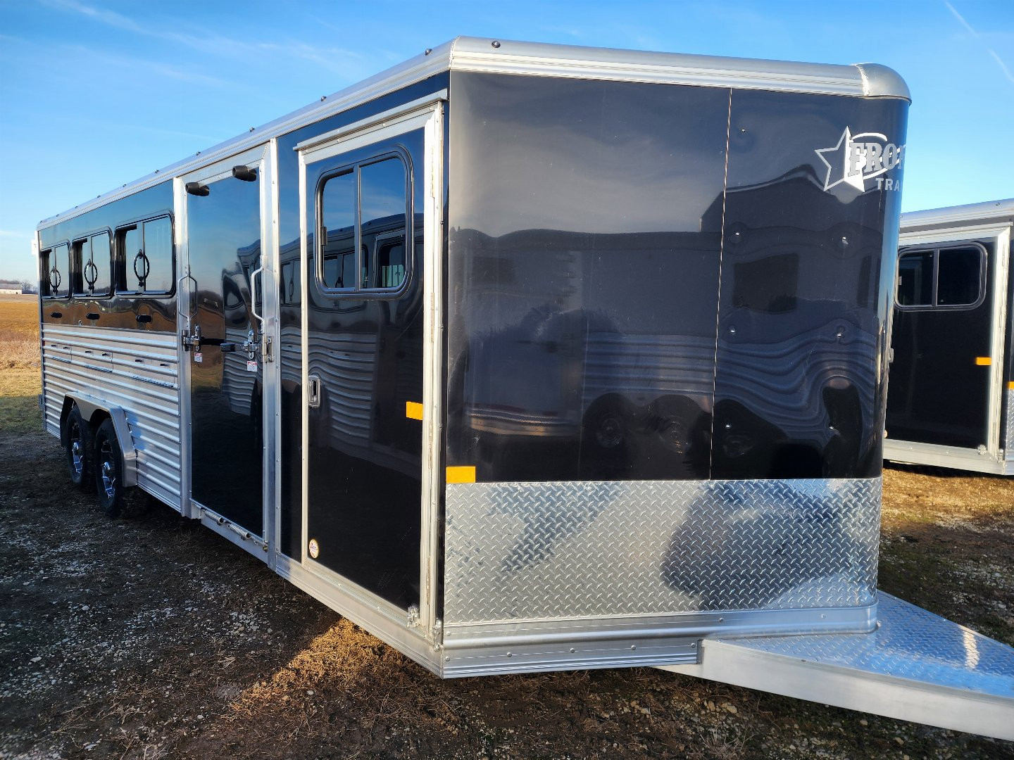 New 2025 Frontier 8 x 20 8 Pen / Stock Combo Trailer for sale in Warren, IN