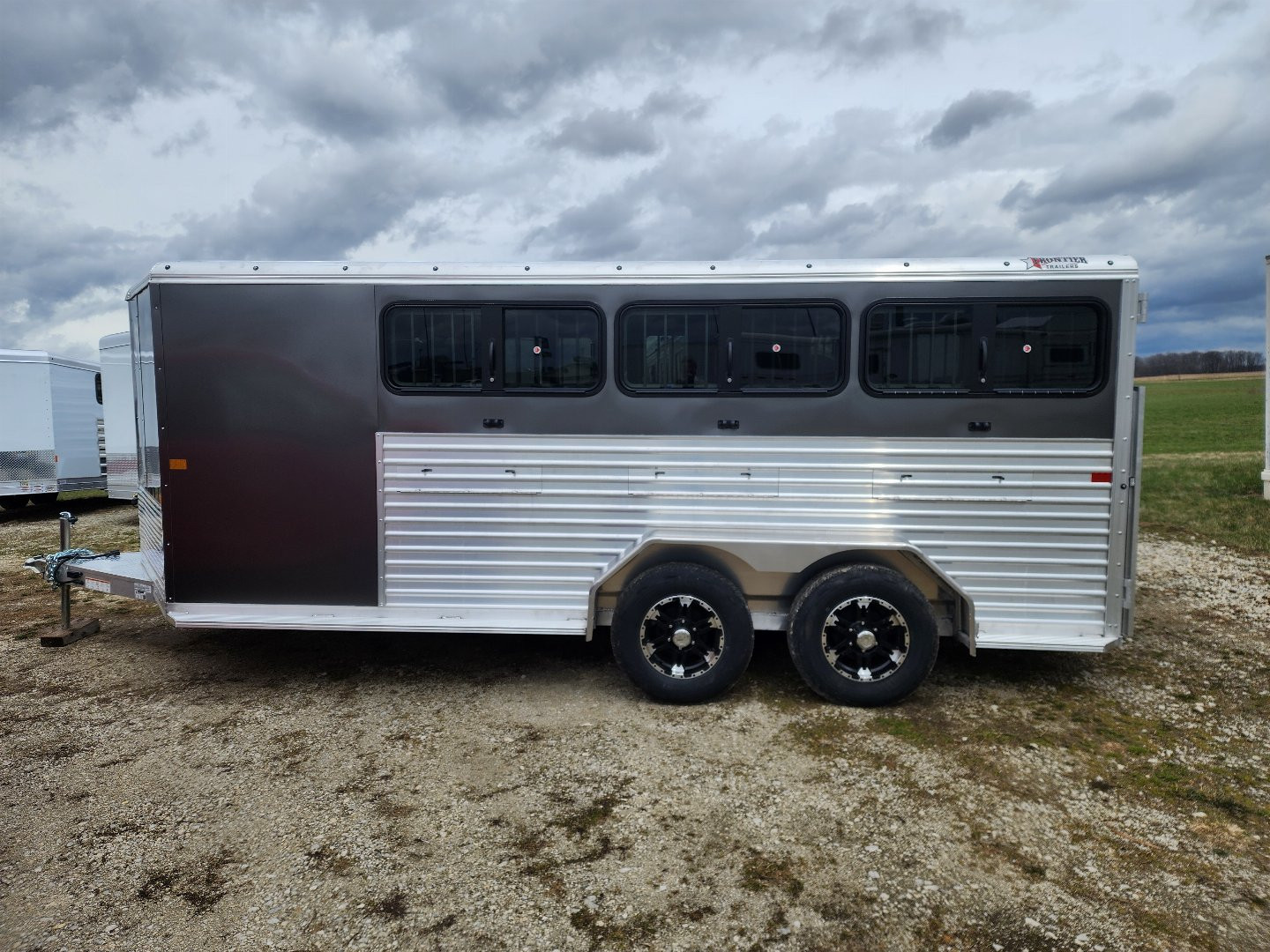 New 2025 FRONTIER Stock Low pro 6 Pen / Stock Combo Trailer for sale in ...