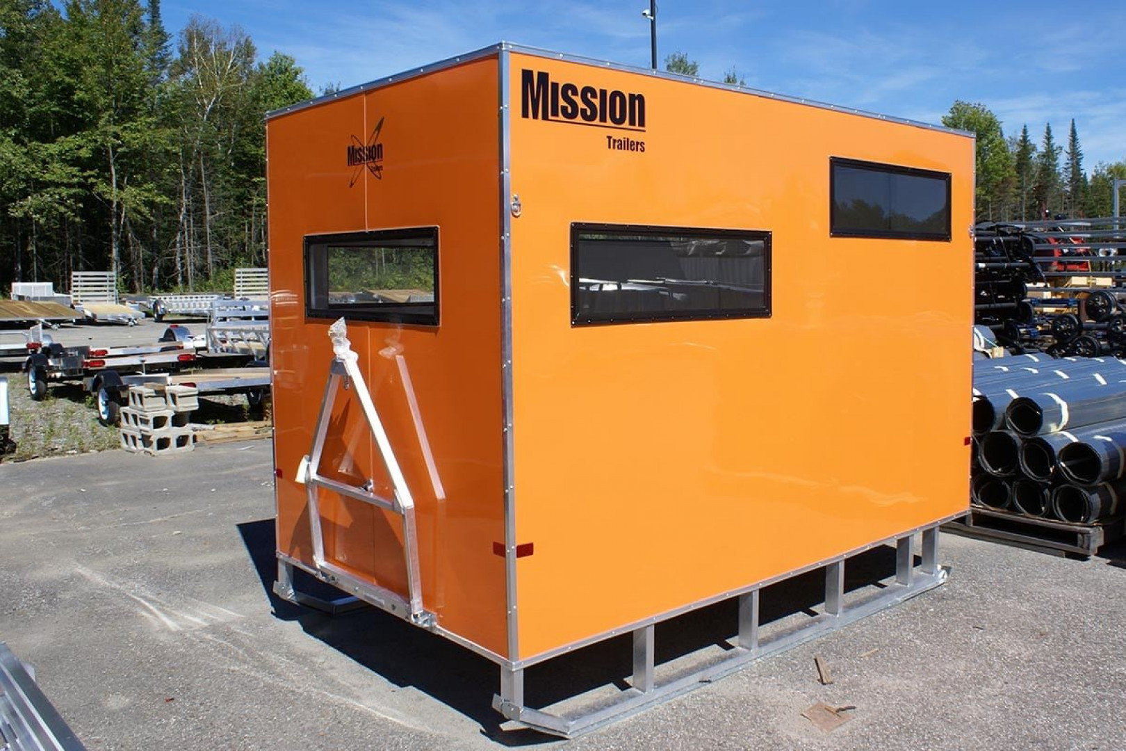 New 2026 Mission Ice Shack Metal Building