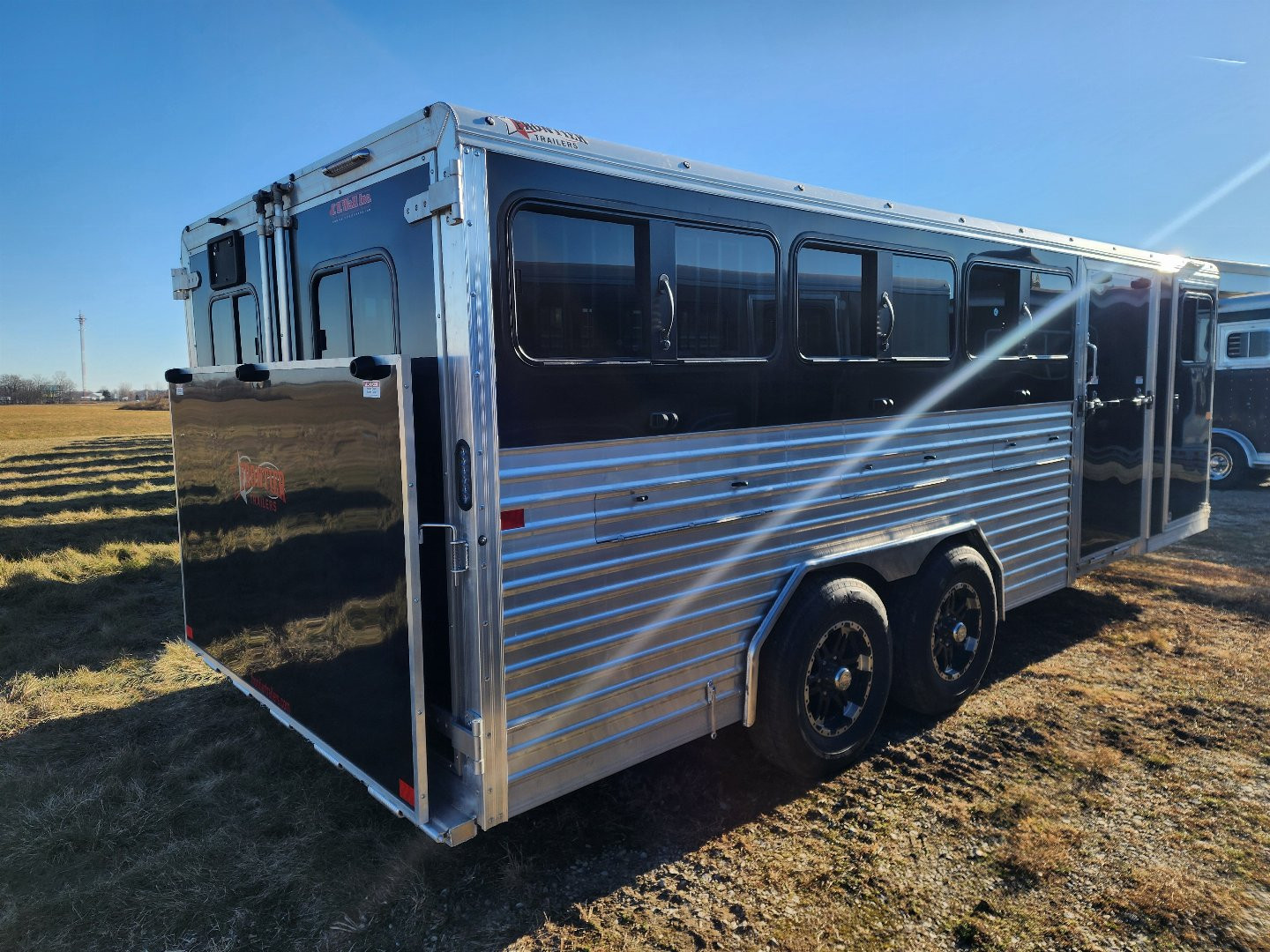 New 2024 FRONTIER TRAILERS Low Pro 8X20 Stock / Stock Combo Trailer for ...