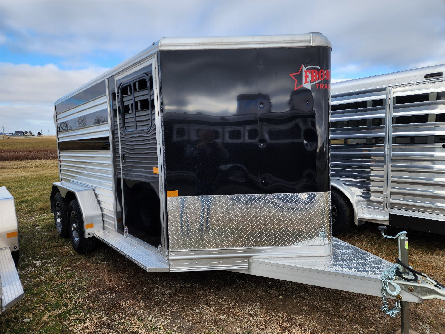 New 2024 FRONTIER TRAILERS Stock Low Pro 7x12 Stock / Stock Combo ...