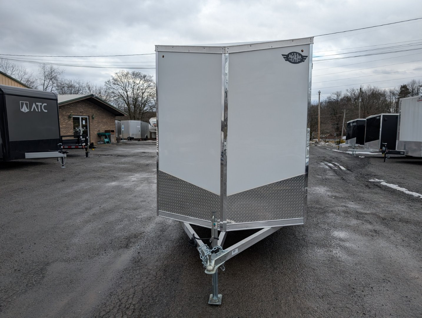 New 2025 Ameralite 6X12 Single Axle All Aluminum Cargo / Enclosed ...