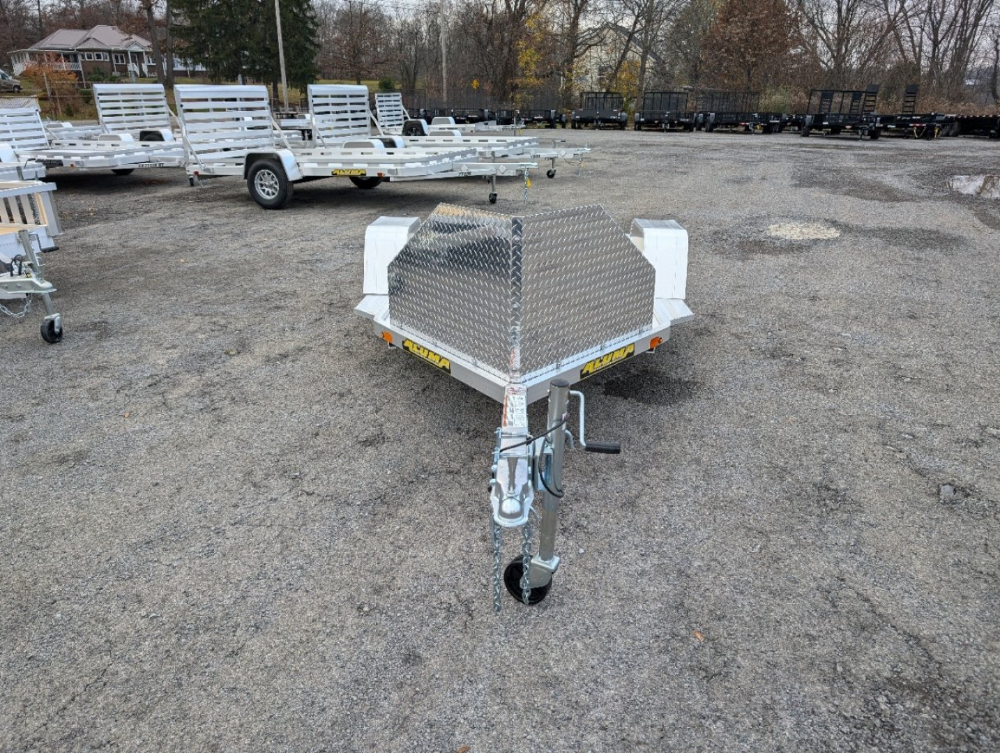 New 2025 Aluma MC10 Motorcycle Trailer