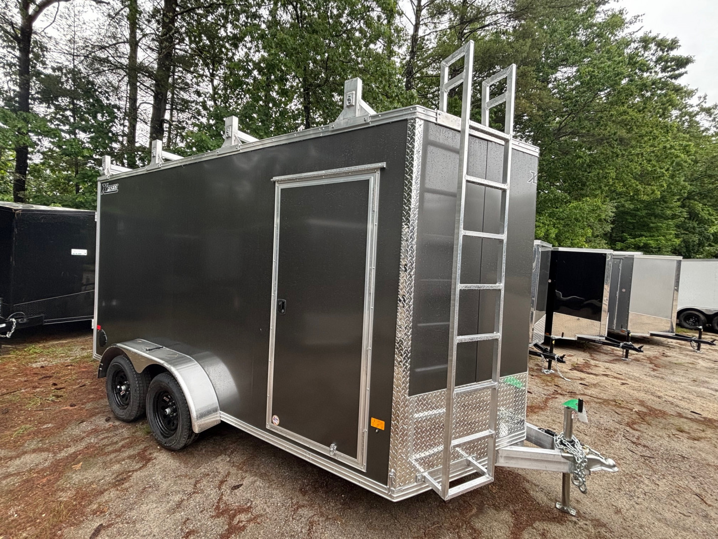 New 2025 High Country 7x14 + 2ft V nose/ Aluminum trailer / Contractor ...