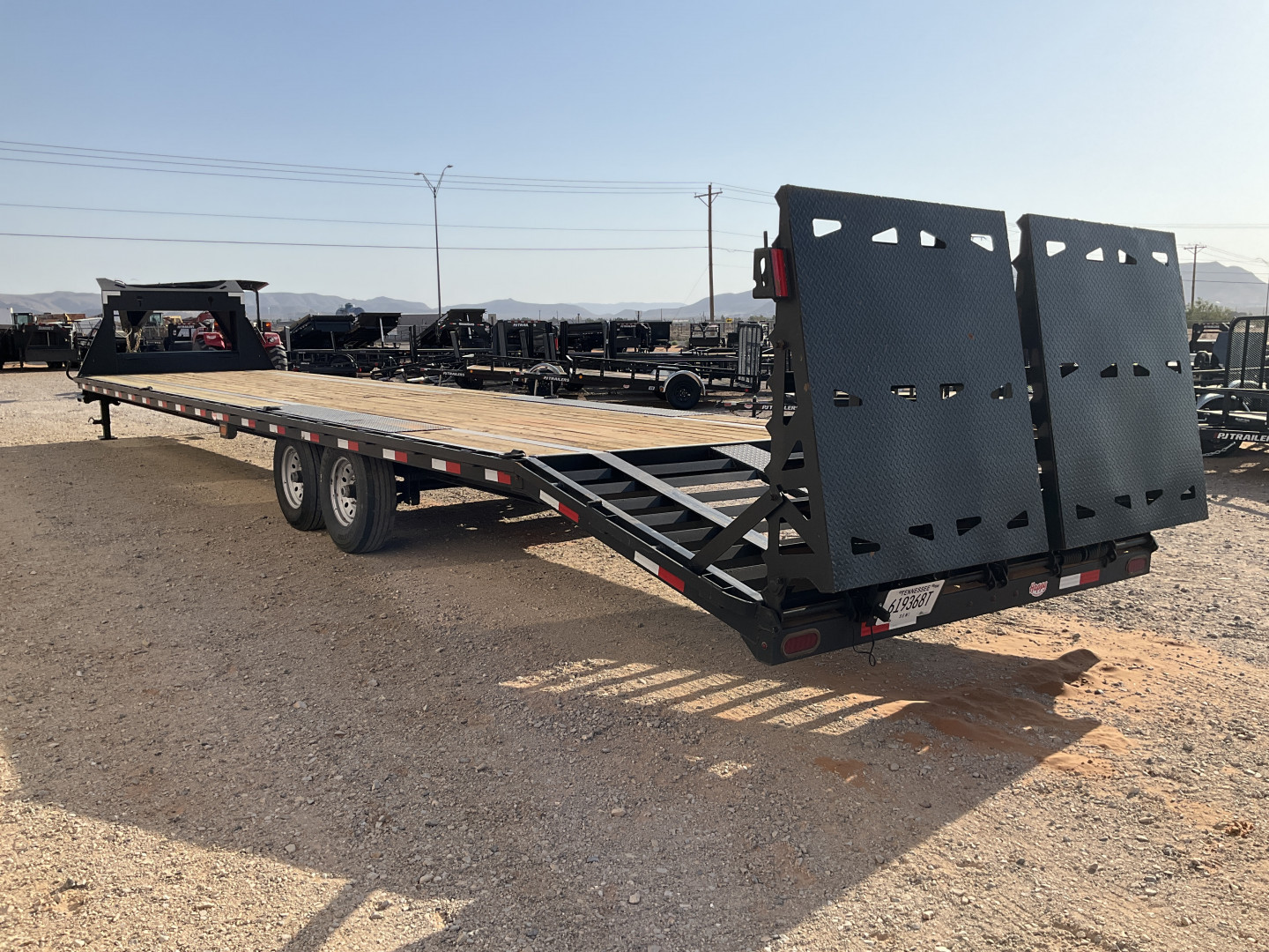 Used *USED* 2025 ED Trailers 102"x40' GN Flatbed Trailer for sale in El ...
