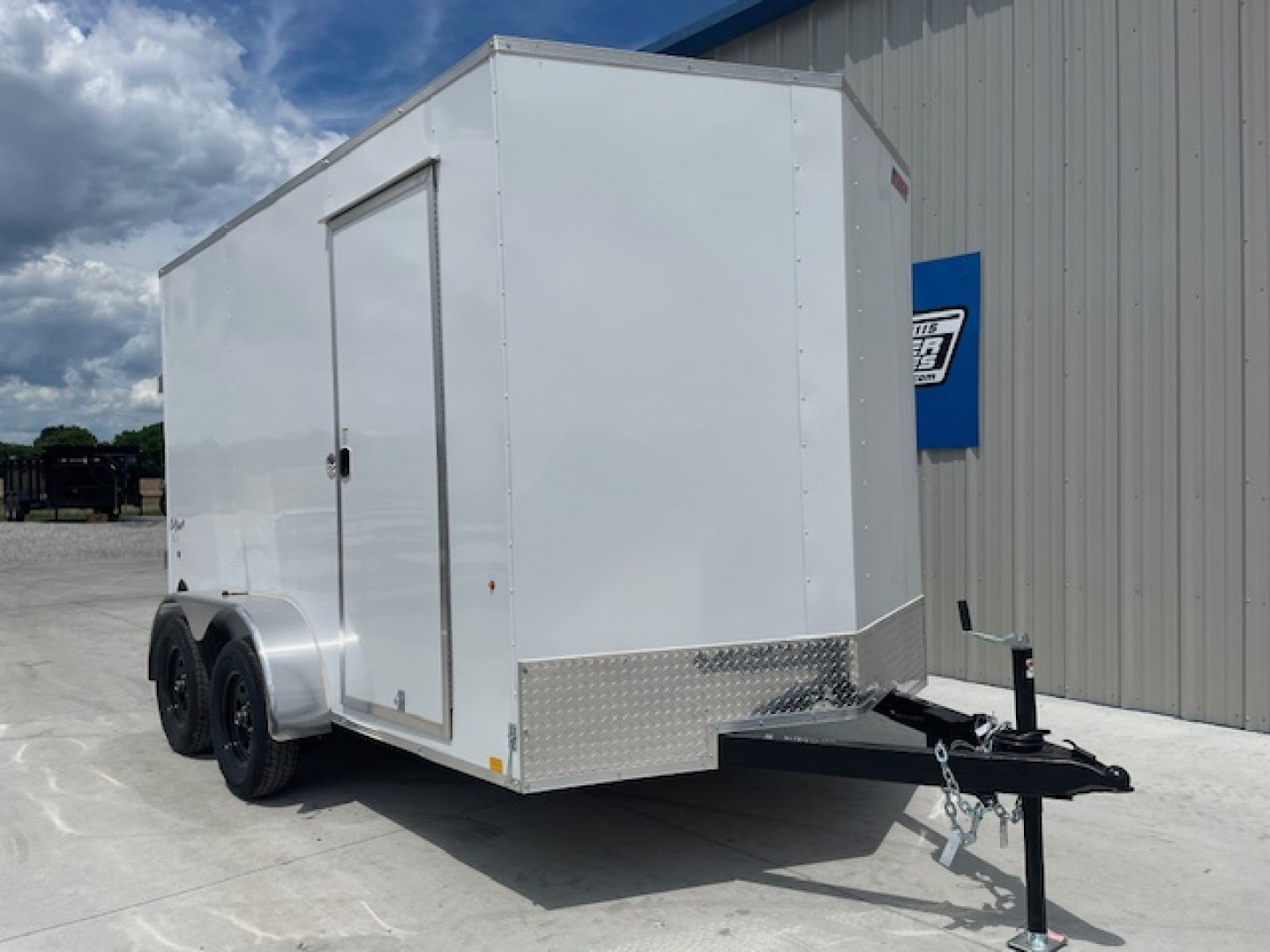 New 2026 PACE AMERICAN OUTBACK DLX 7X12 ENCLOSED/CARGO TRAILER W/7 ...