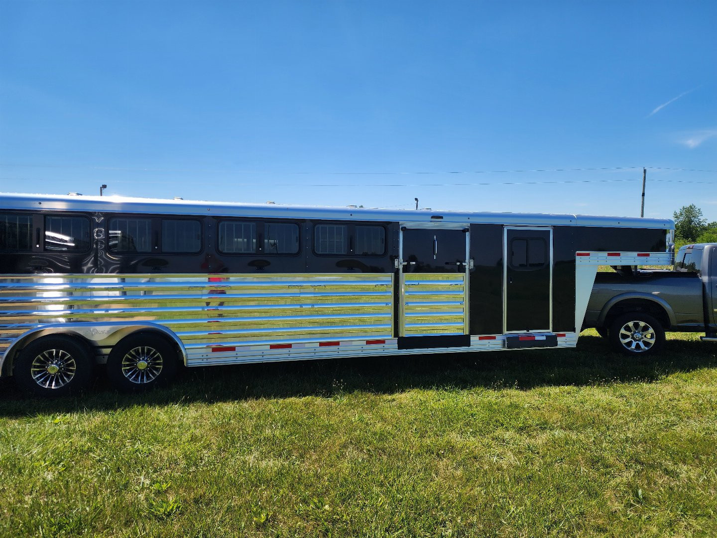 New 2026 Exiss Exhibitor 8030W 12 Pen / Stock Combo Trailer for sale in ...