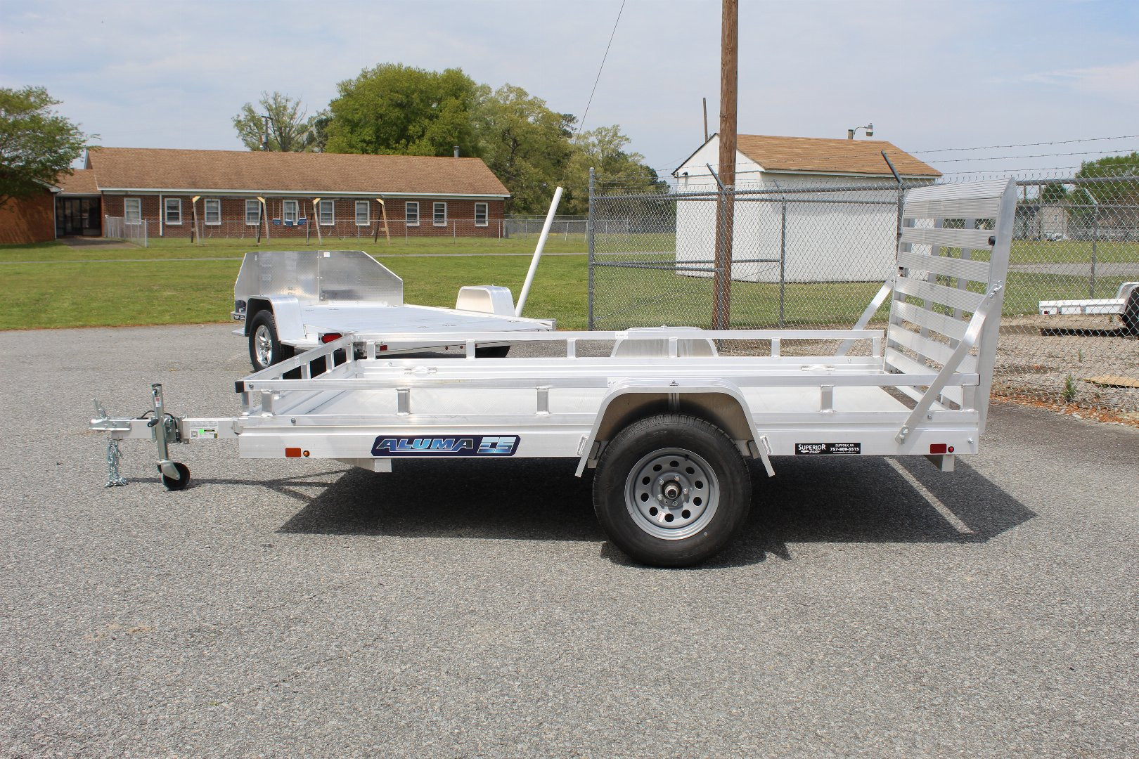 New 2026 ALUMA 7810ES Utility Trailer W/ Rail Kit for sale in Suffolk, VA