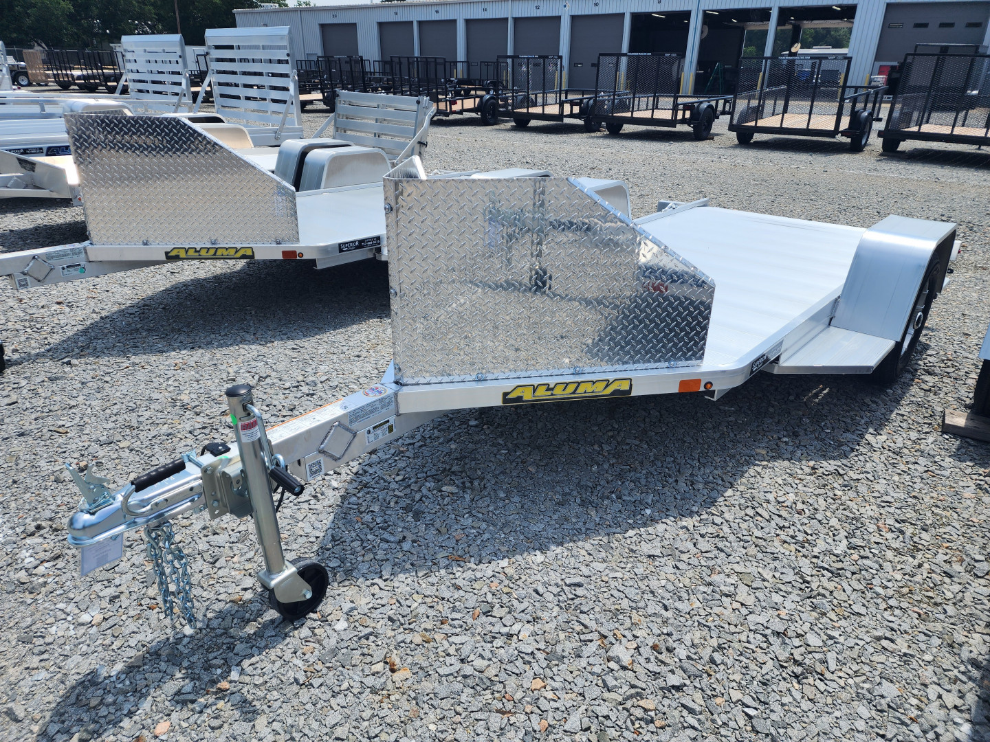 New 2026 Aluma MC10 Motorcycle Trailer