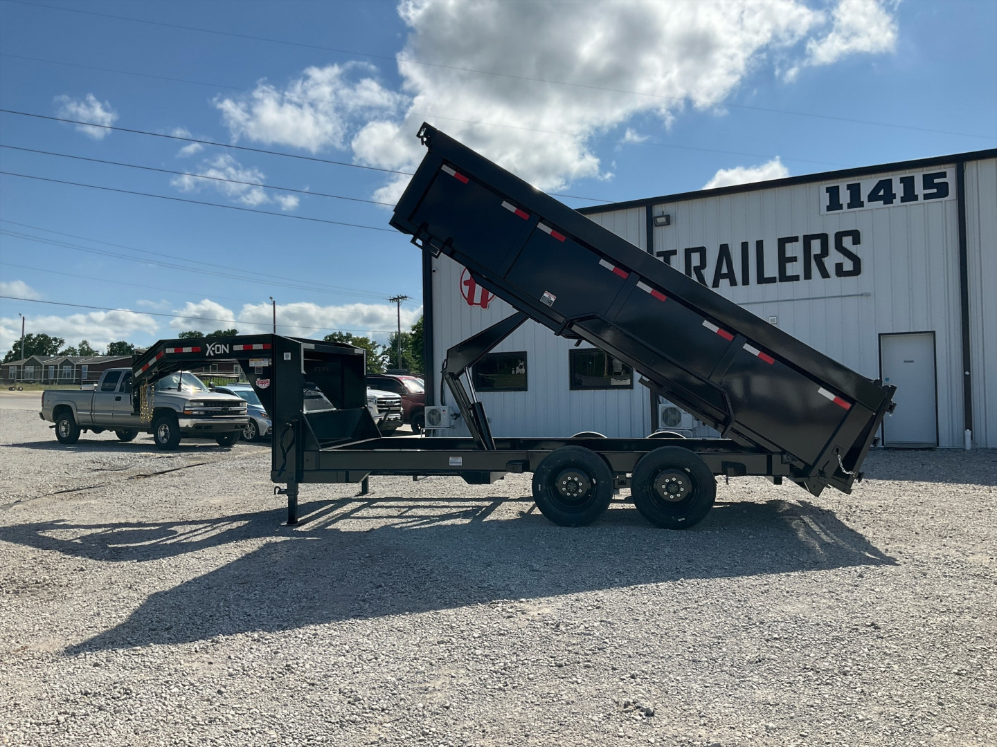 New 2025 Delco 83"x16' GN Tandem Axle Dump w/ 36" Sides – D4