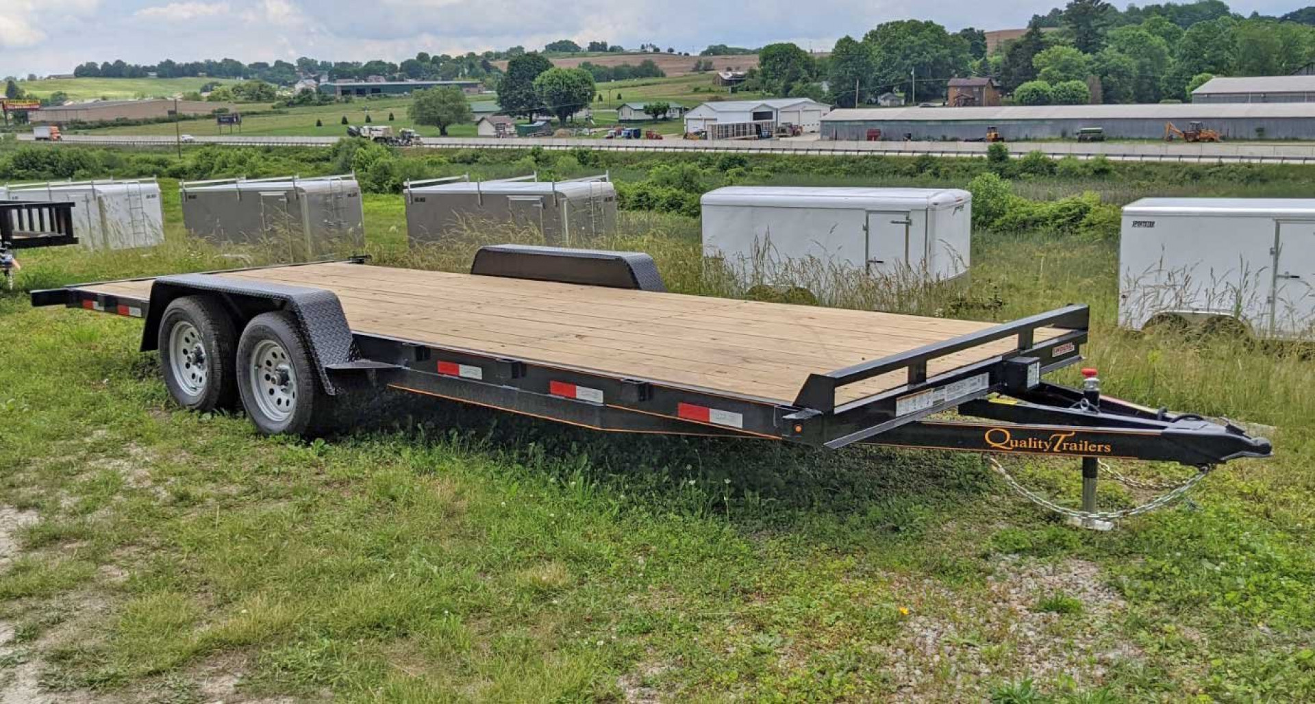 New 2026 Quality 18' General Duty Car Hauler w/ No Dove