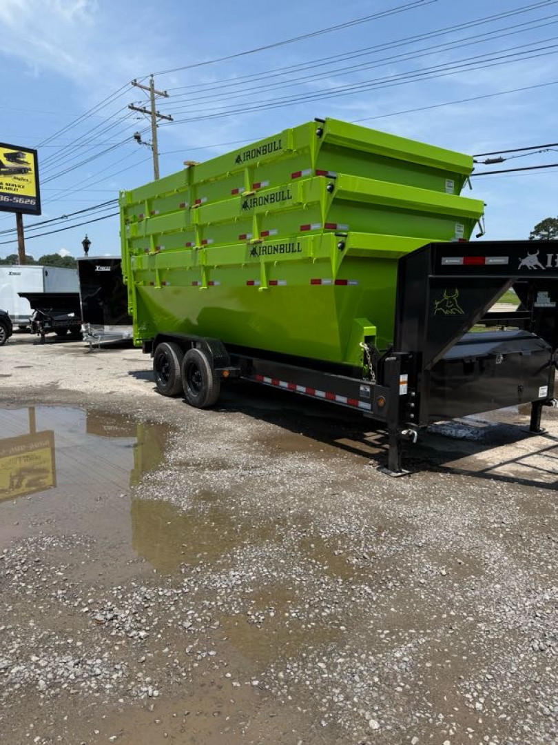 New 2026 Iron Bull RB 83X16 ROLL OFF BIN Dump Bodies