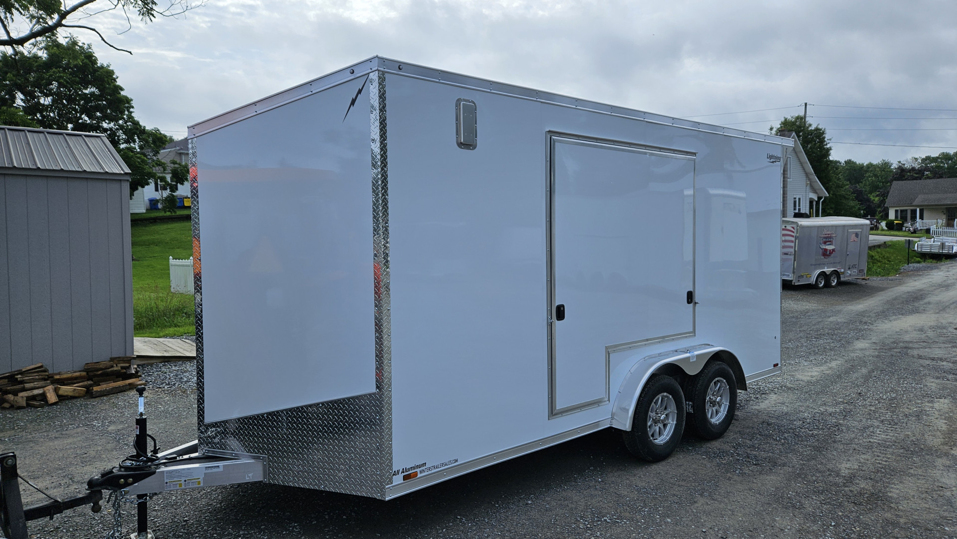 New 2025 Lightning Trailers 7.5X16TA Cargo / Enclosed Trailer