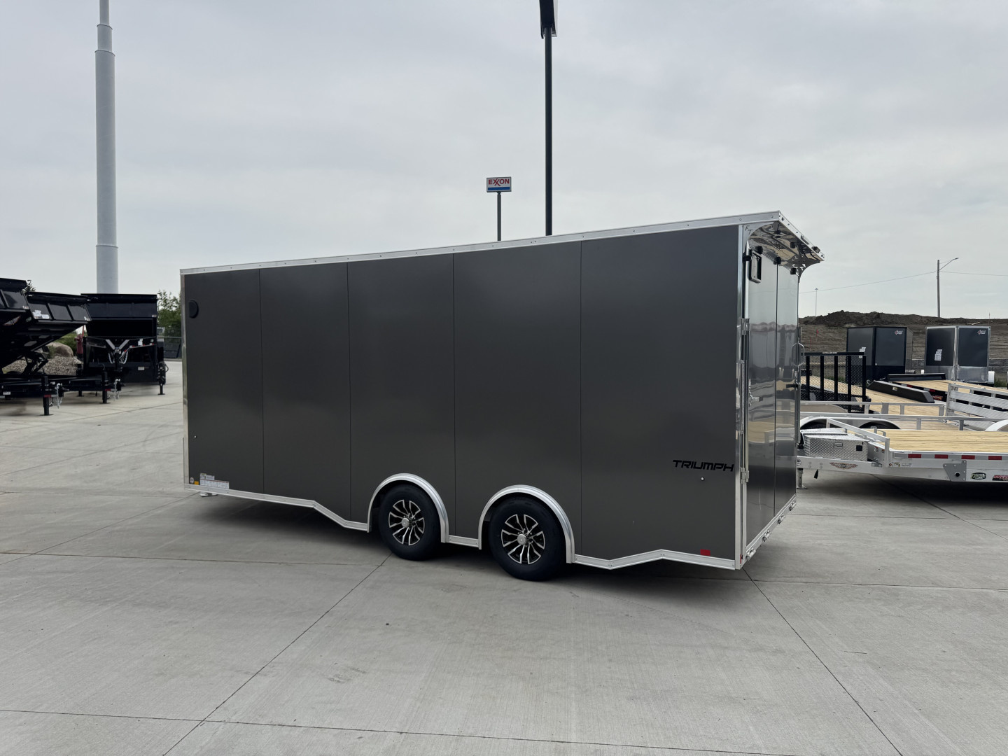 New NEW 2025 Formula Triumph ALUMINUM 8.5x20 +V, 7’ TALL, WHITE ...