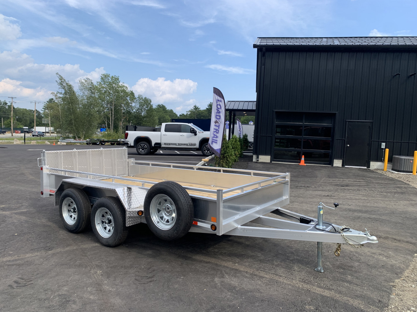 New 2026 Triumph 6X12 Aluminum Utility Trailer - 7000GVW