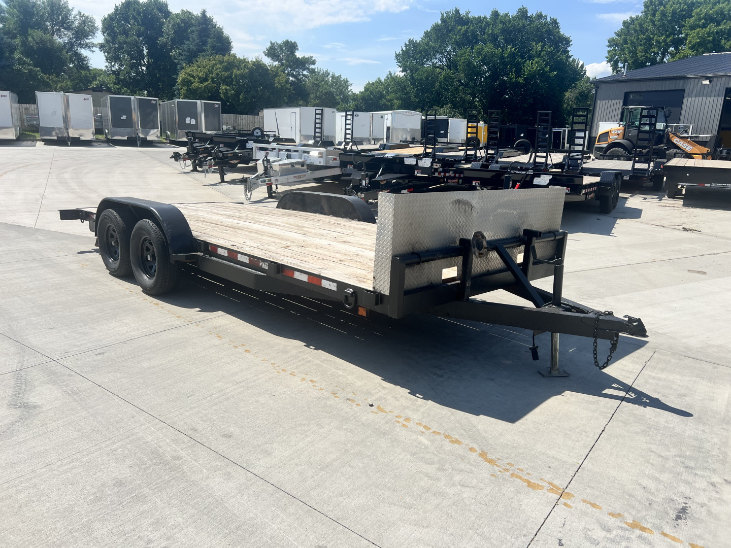 Used 1997 Buck Dandy 18 ft Flatbed Trailer for sale in Bismarck, ND