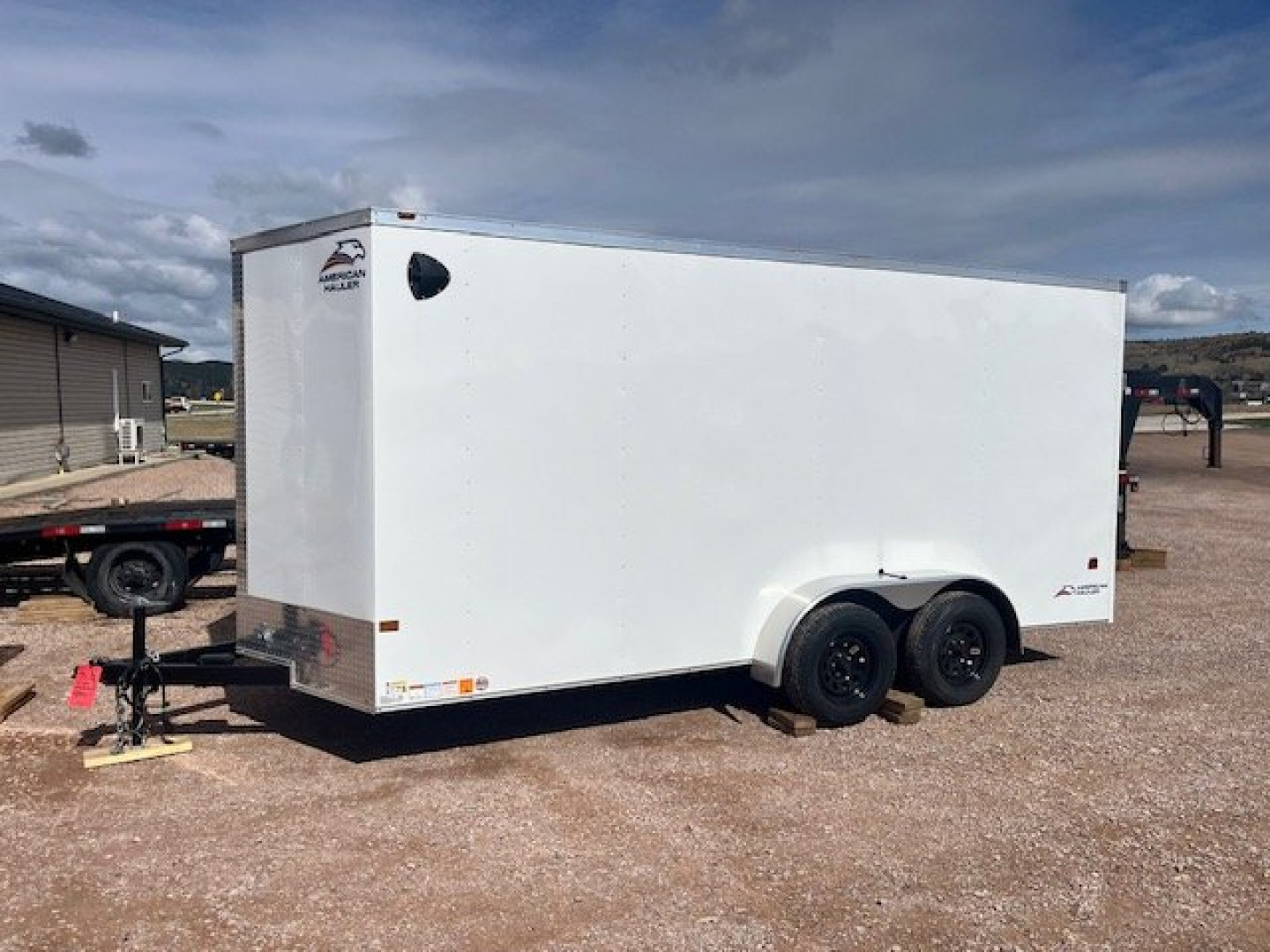 New 2025 American Cargo Group 7X16 TA2 Cargo / Enclosed Trailer
