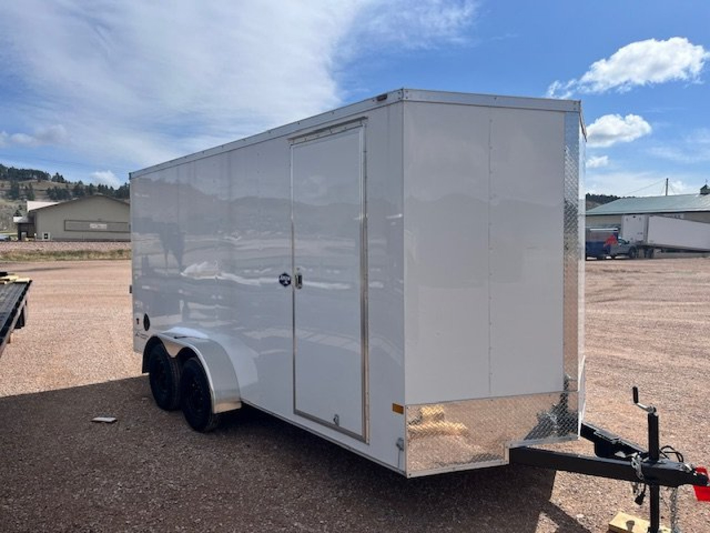 New 2025 American Cargo Group 7X16 TA2 Cargo / Enclosed Trailer