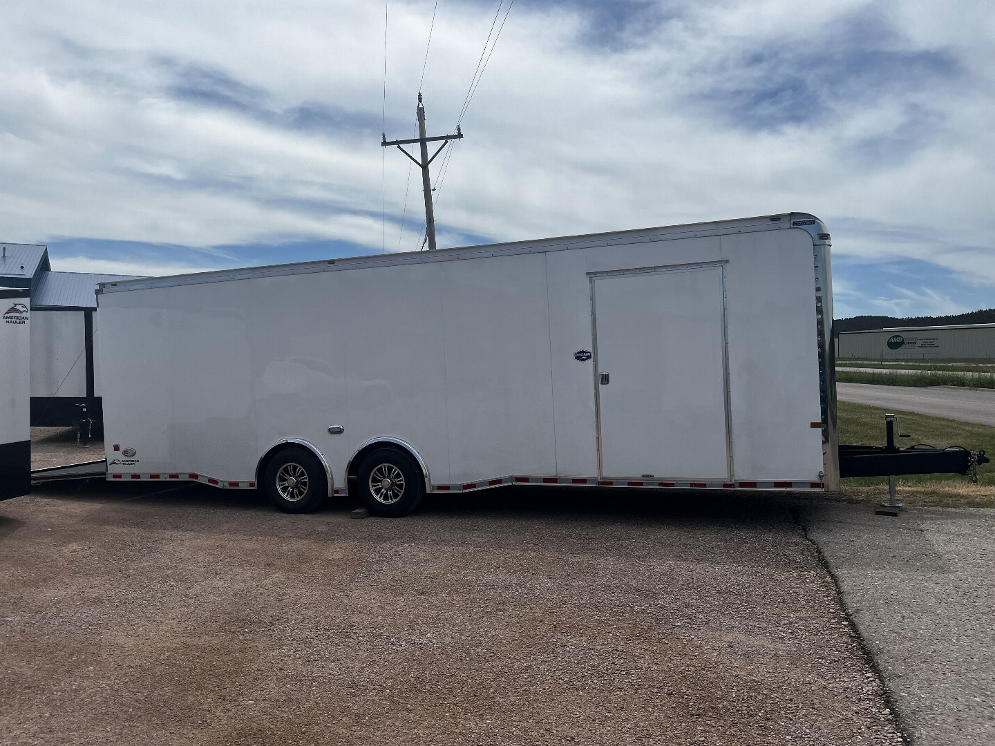 New 2023 AMERICAN HAULER SILVER HAWK 8.5X28 Car / Racing Trailer