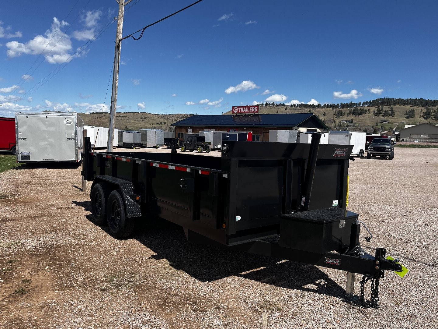 New 2025 Forest River FAHDL716TA6 Dump Trailer