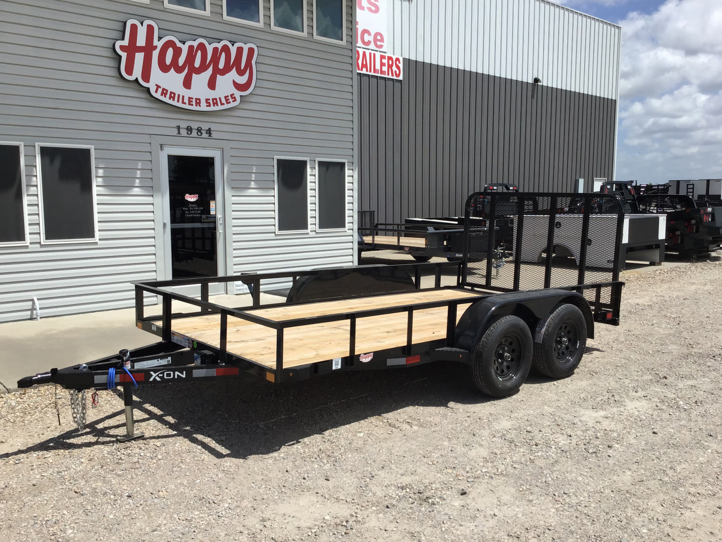 New 2025 X-On 83"x14' Tandem Axle Utility Trailer - U6