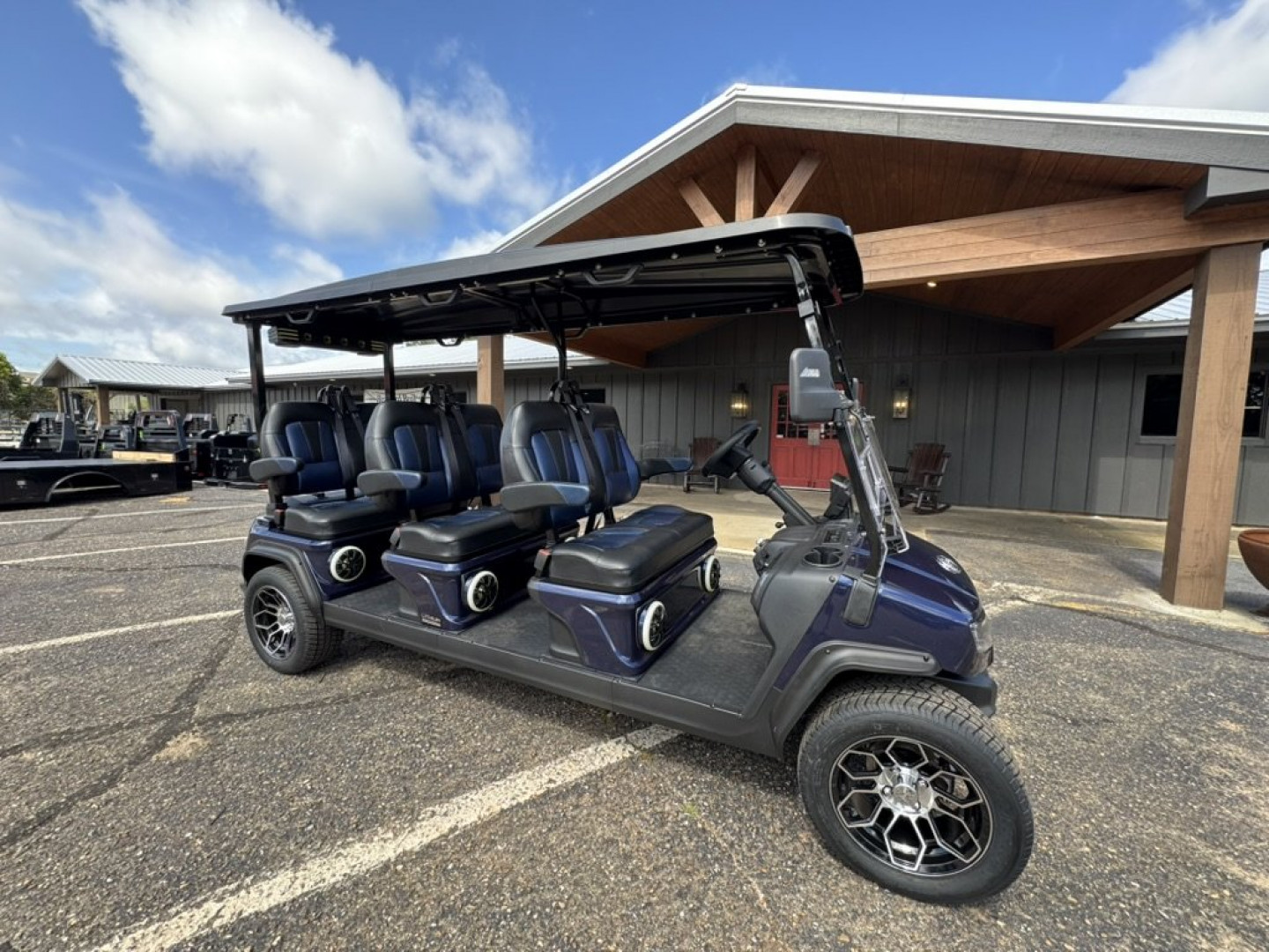 New 2025 Evolution Electric Vehicles Golf Cart D5 Ranger 6 Plus for ...