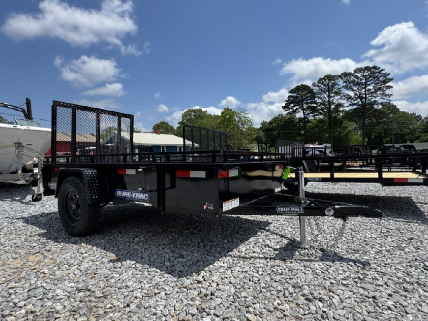 New 2025 Sure-Trac 5x10 Steel High Side Utility Trailer ...