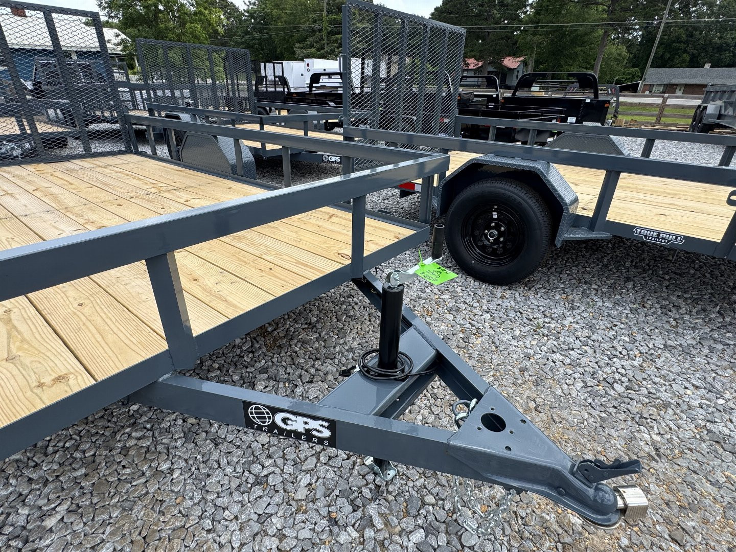 New 2025 GPS 76"x12' Utility Trailer GT612