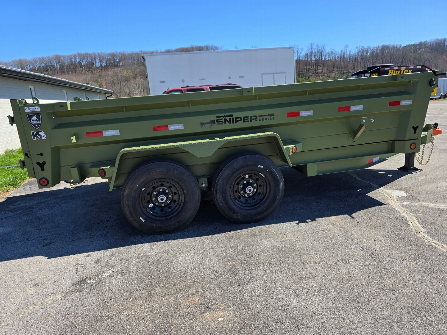 New 2026 Iron Bull DTB 83X14 (SCISSOR) SNIPER Dump Trailer