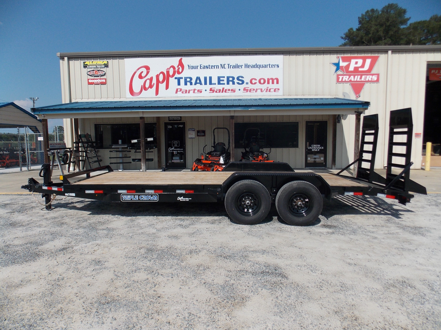 New 2026 Triple Crown Trailers TC ECF7X20WR 14K Equipment Trailer for ...