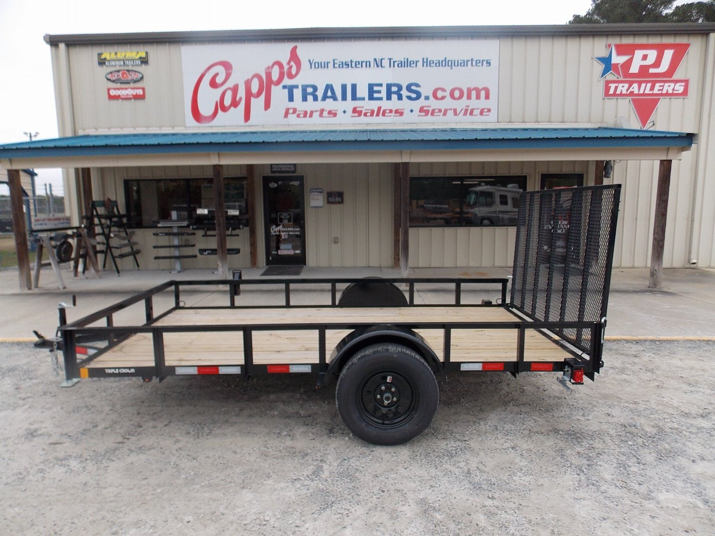 New 2025 TRIPLE CROWN TRAILERS TC U6X12G SQ LIGHT Utility Trailer for ...