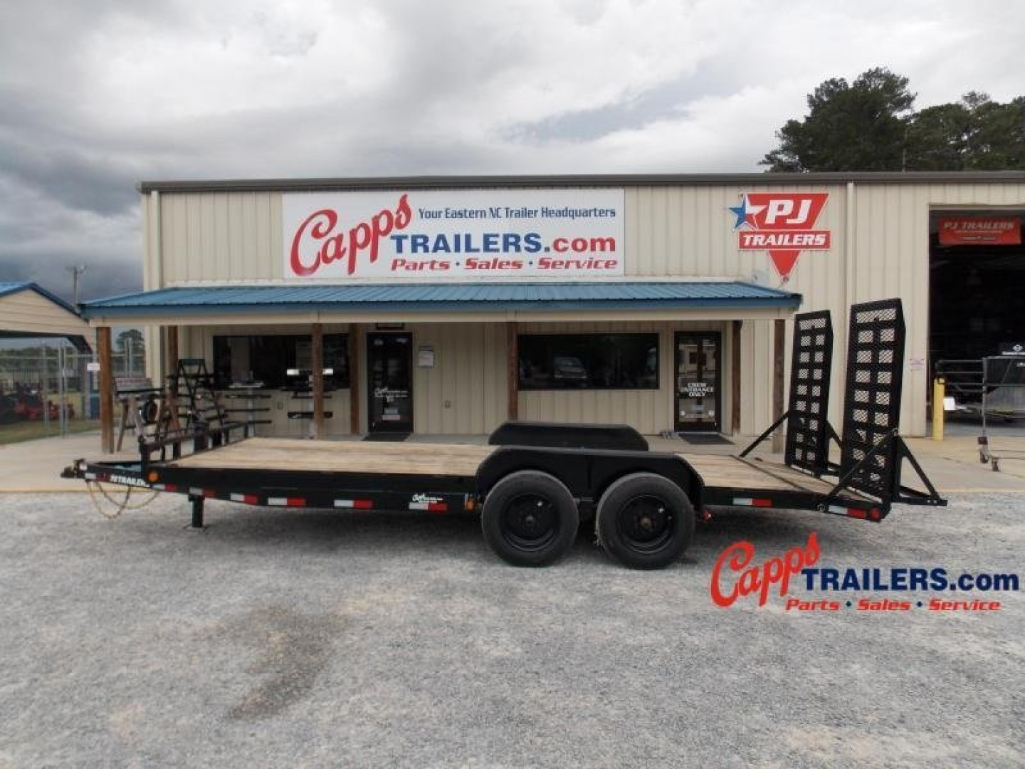 New 2025 PJ TRAILERS PJ CCT20K2BSDK-SP09-SRRR Equipment Trailer