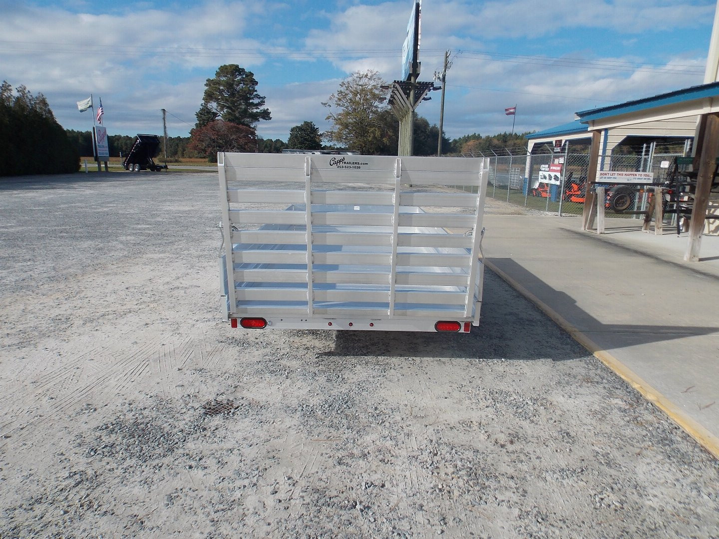 New 2025 Aluma AL 6812H-ESA-S-TG Utility Trailer for sale in Dover, NC