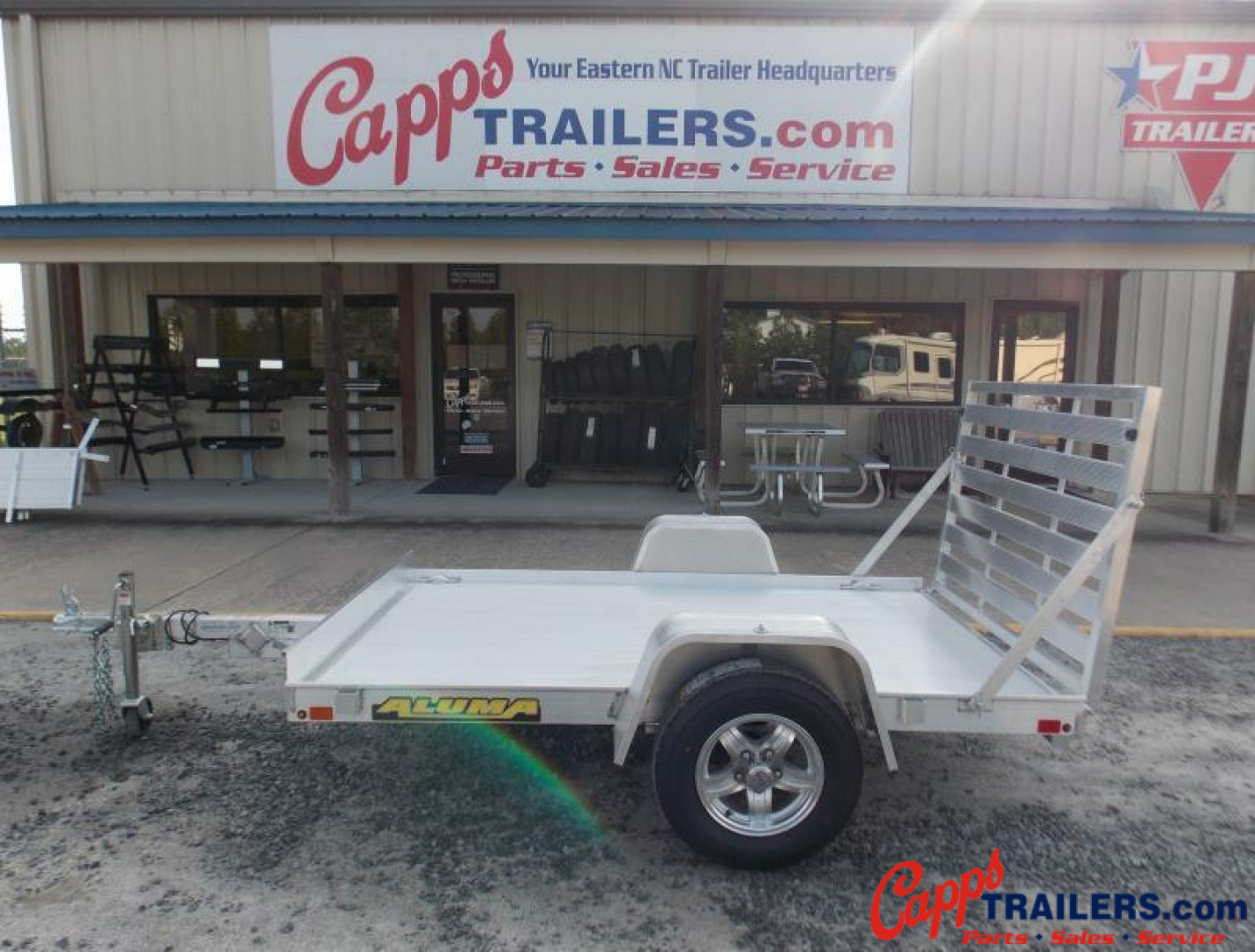 New 2025 ALUMA AL 638S-TG Utility Trailer for sale in Dover, NC