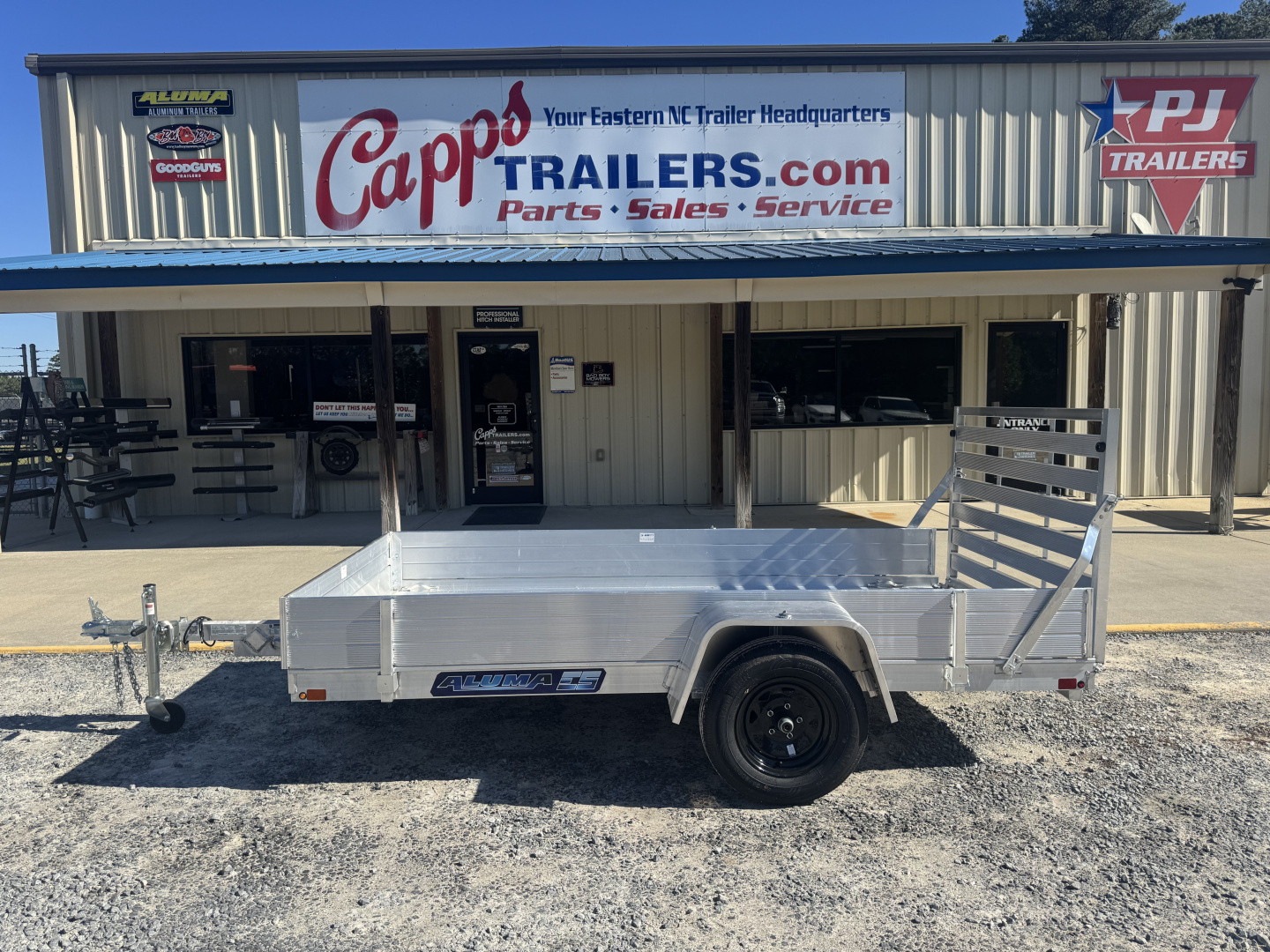 New 2026 Aluma AL 6310ESA-S-TG Utility Trailer for sale in Dover, NC