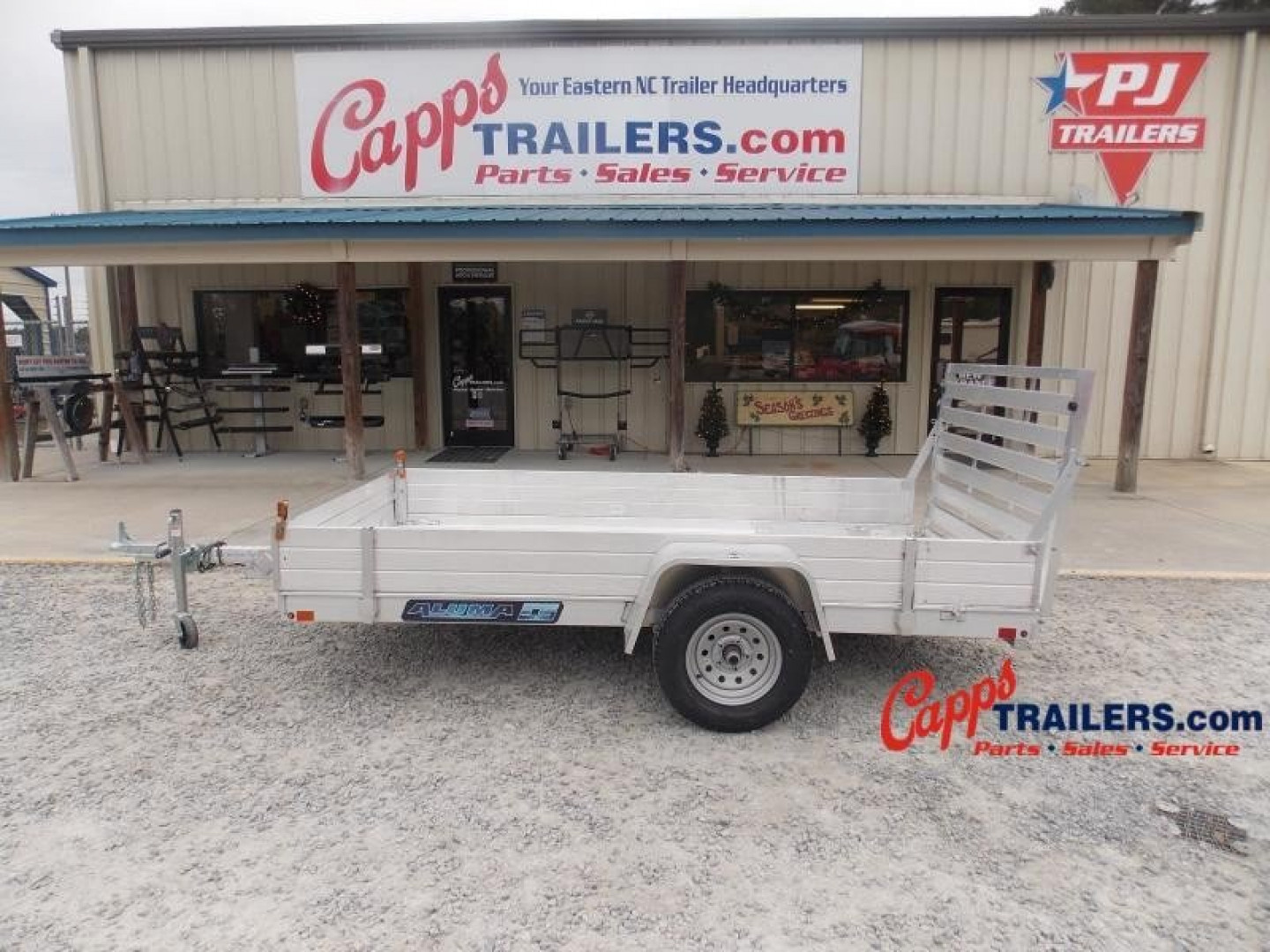 New 2025 ALUMA AL 6310ESA-S-TG Utility Trailer
