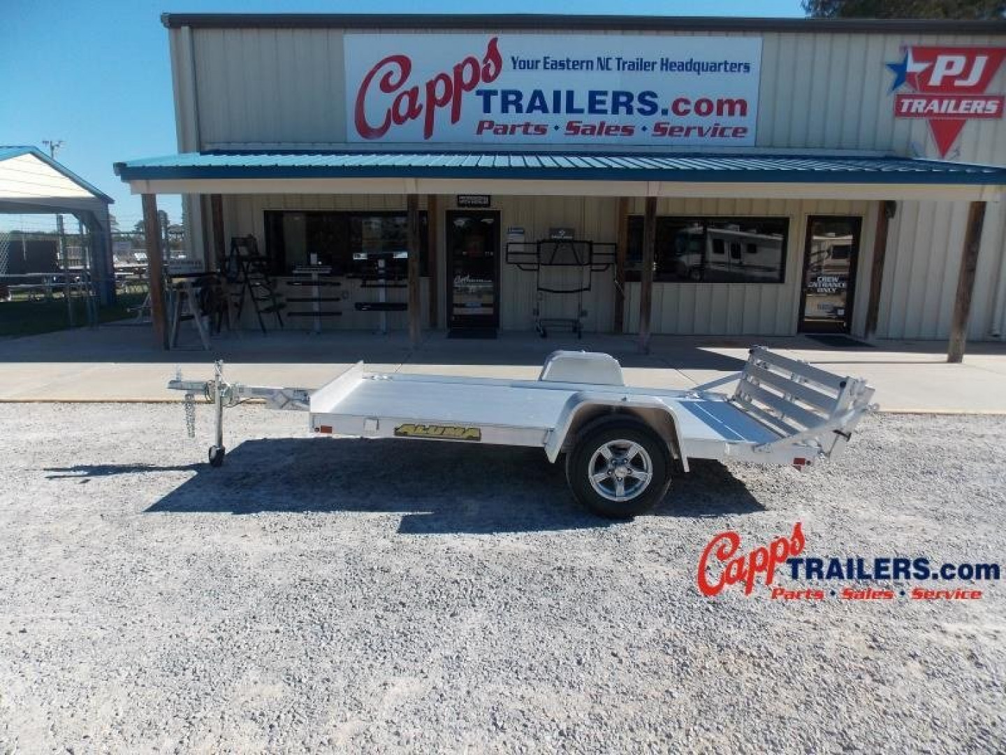New 2024 Aluma AL 6310S-BT Utility Trailer for sale in Dover, NC